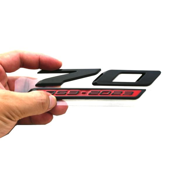 商品名: 70周年記念サイドエンブレム 3Dバッジ 交換用 1個 2020-2024 C8 Corvette純正GM 70th(ブラックレッド) 1pc 70th Anniversary Side Emblem 3D Badges Repl...