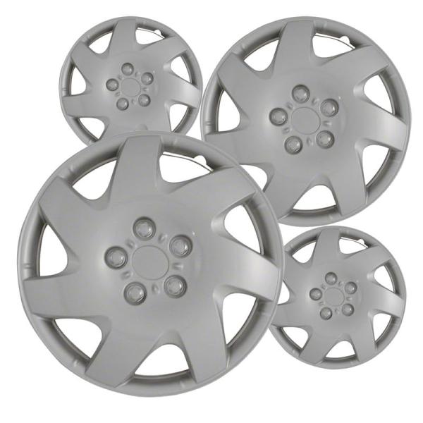 商品名:  Fuel Rider 16 inch Silver ABS Hubcap Wheel Cover for 2002-2006 Toyota Camry (Set of 4) Wheelcovers for 16 inch Sta...