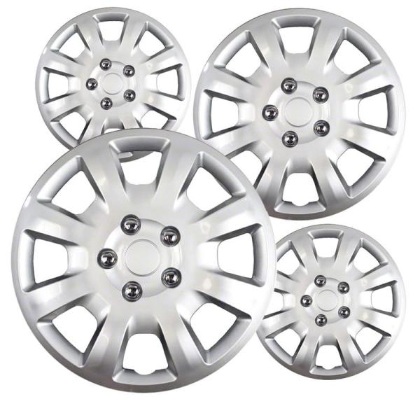 商品名:  Fuel Rider 16 inch Silver ABS Hubcap Wheel Cover for 2006-2009 Mitsubishi Galant (Set of 4) Wheelcovers for 16 inc...