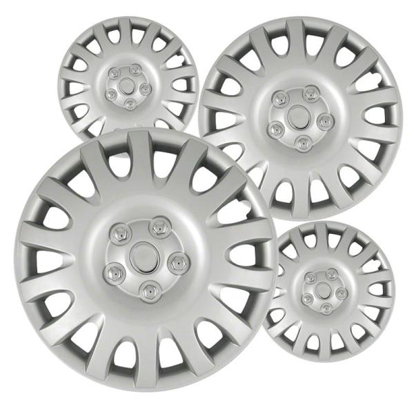 商品名:  Fuel Rider 16 inch Silver ABS Hubcap Wheel Cover for 2002-2006 Toyota Camry (Set of 4) Wheelcovers for 16 inch Sta...