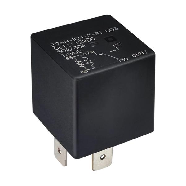 商品名: Relay 896H-1CH-C-R1 Relay 896H-1CH-C-R1-U03, 5 Pins Plug-in Automotive Relay 12VDC SPDT 50A 12V Terminal Flux Tight...