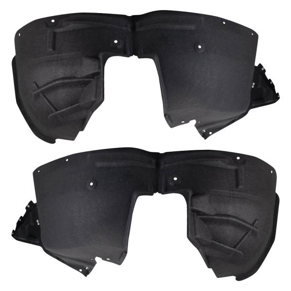 商品名: TRQ フロントインナーフェンダーライナーセット 2017-2022 キャデラック XT5に対応 TRQ Front Inner Fender Liner Set Compatible with 2017-2023 Cadilla...