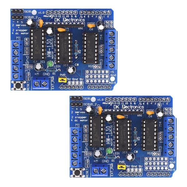 商品名: Eagles L293D DCモータードライブ モーターコントロールシールドモジュール ステッピングモータードライブシールド拡張ボード Arduino、Diecimila、Duemilanove、Arduino UNO、Ardui...