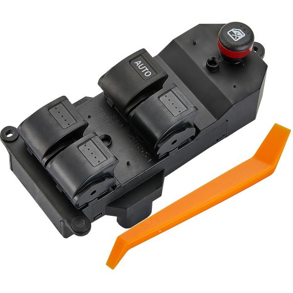 商品名: ZAPOSTS パワーウィンドウスイッチ 2001-2005 ホンダ シビック 2002-2006 ホンダ CR-V.運転席側コントロールドア vidrios マスタースイッチ用 OE#35750-S9A-305 ZAPOSTS ...