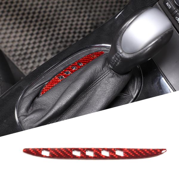 商品名:  Moittellc Gear Shift Panel Trim Cover Sticker Compatible with Chevy Corvette C6 2005-2013, Soft Carbon Fiber Gear ...