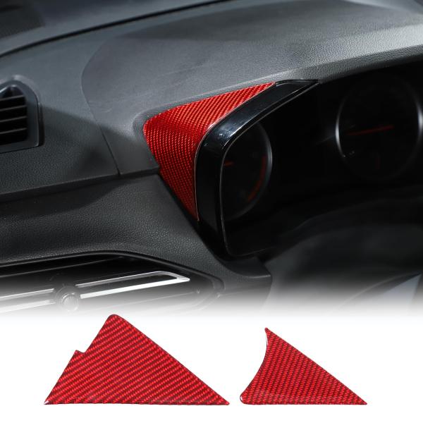 商品名:  Daeiclru Real Carbon Fiber Dashboard Both Side Panel Cover Trim Compatible with Subaru WRX 2022-2023, Center Conso...
