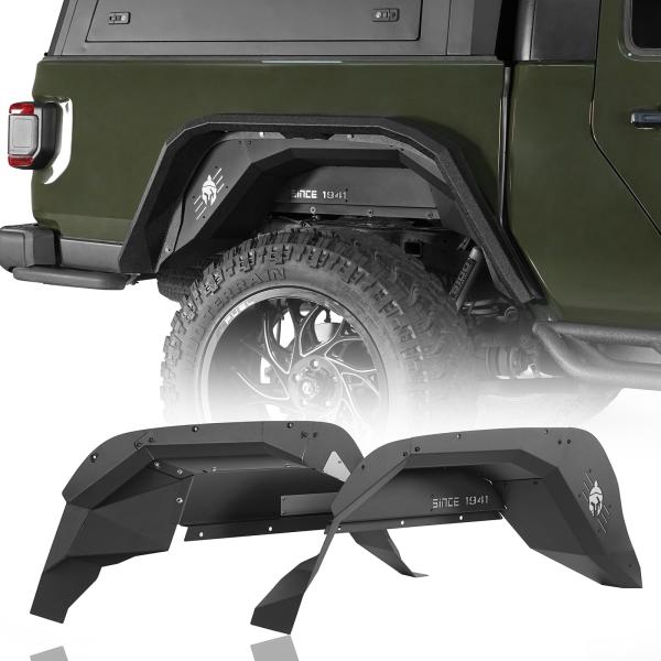 商品名:  u-Box Gladiator JT Rear Inner Fender Liners w/Since 1941 Logo Compatible with Jeep Gladiator JT 2020 2021 2022 202...