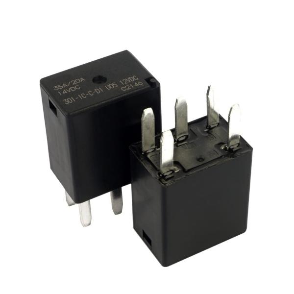 商品名: 汎用マイクロリレー 301-1C-C-D1 U05 12VDC 35A 5ピン General Purpose Micro Relay 301-1C-C-D1 U05 12VDC 35A 5 PINブランド: Alikkash高さ...