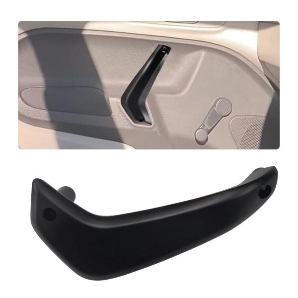 商品名: QSRUN インテリアドアプルハンドル フォードフィエスタ 2011-2020 マナウルウィンドウのみ対応 ブラック 高品質プラスチック製 助手席側 QSRUN Right Interior Door Pull Handle Co...