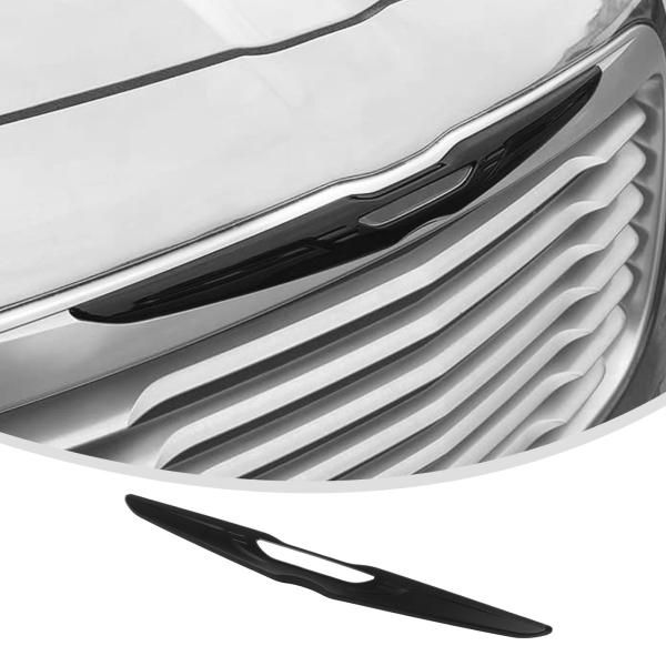 商品名: Linskip リアセンターエンブレムカバートリム クライスラー200 300 2011-2023対応 リアアクセサリー 300 外装アクセサリー (マットブラック) Linskip Matte Black Grille Embl...