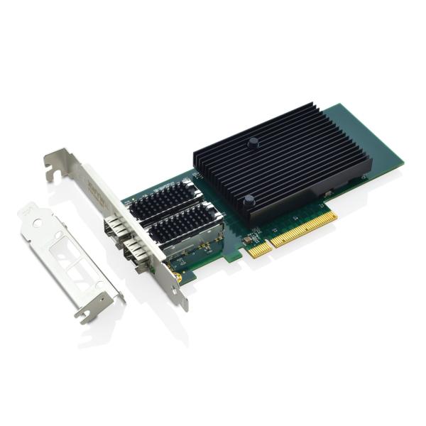 商品名: XWYWX 10Gb PCIe X8 NIC コンバージド ネットワークカード 2*SFP+ ポート Intel X710-BM2 チップ イーサネット LAN ネットワークアダプター Windows Server/Windows...