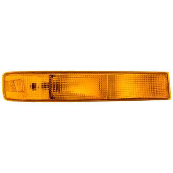 商品名:  For Chevy Express 2500/3500 2003-2017 Turn Signal/Parking Light Passenger Side | Front | Amber Lens | Chrome Housi...