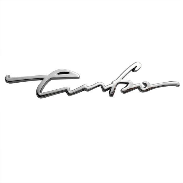 商品名: OnlyYou.X ターボエンブレム ダイバーサイド 3D ターボバッジ 結合ターボデカール ユニバーサルカーとトラックに対応 クロム1ピース メタル OnlyYou.X Turbo Emblem Diver Side 3D Tu...