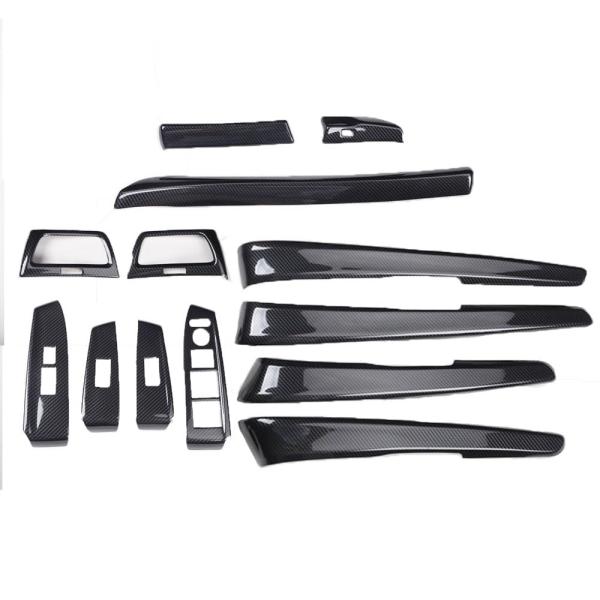 商品名:  SZFKACCESS for Honda Accord 2008-2013 Carbon Fiber ABS Accessories Center Console Cover Door Window Lift Switch Ar...