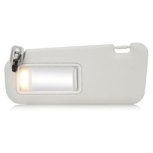 商品名:  Left Driver Side Gray Sun Visor with Light fit for Mazda 3 2010 2011 2012 2013 Sunvisor Replacement BBM2-69-320C-7...