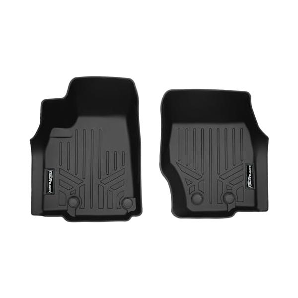 商品名:  SMARTLINER All Weather Custom Fit Black 1st Row Floor Mat Liner Set Compatible with 2021-2025 Jeep Grand Cherokee ...