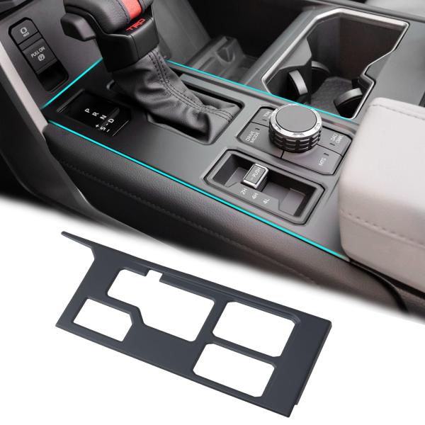 商品名:  JDMCAR Central Control Gear Shift Panel Trim Cover Compatible with 2022 2023 2024 2025 Toyota Tundra/Sequoia Acces...