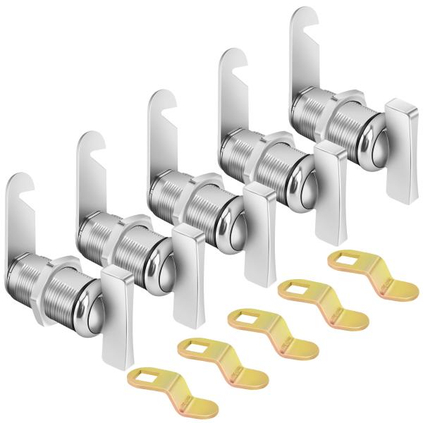 商品名:  Sartatue Thumb Operated Offset Cam Lock, 1-3/8” RV Storage Locks 5PCS Cabinet Locks 5PCS Keyless Non-Locking Locks...
