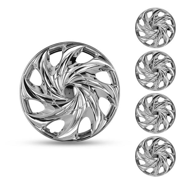 商品名:  WOLFSTORM 15” Hubcaps Wheel Rim Cover Hubcaps Snap On Car Truck SUV Hubcaps15 Inch Hubcaps Set of 4 Silverブランド: WO...