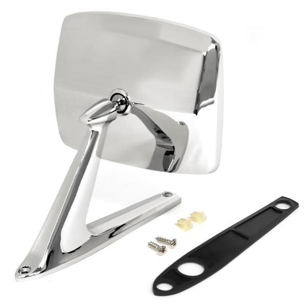 商品名:  Outside Mirror Chrome Passenger Side With Convex Glass For 1966-1979 Ford F-100 Pickup Truckブランド: Generic高さ: 12.7c...