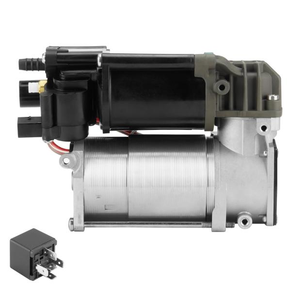 商品名: SEHNSUCHT エアサスペンションコンプレッサーポンプ 2014-2018 BMW X5、2015-2019 BMW X6、リレー付きエアライドコンプレッサーポンプ、37206875177、37206850555と交換。 Ai...