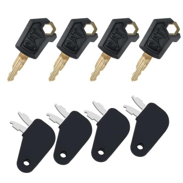 商品名: L Continue イグニッションキー Caterpillar CAT重機ローダー ショベルドーザー用 スプリングキーチェーン付き Cat 8398-4+Cat 5P8500-4 L Continue Ignition Keys...