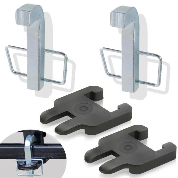 商品名:  Aussio (2+2) Combo Pack 4 1/4" x1 3/4" Premium Snap L-Pins for Weight Distribution Hitches, Sway Bracket Jacket Co...