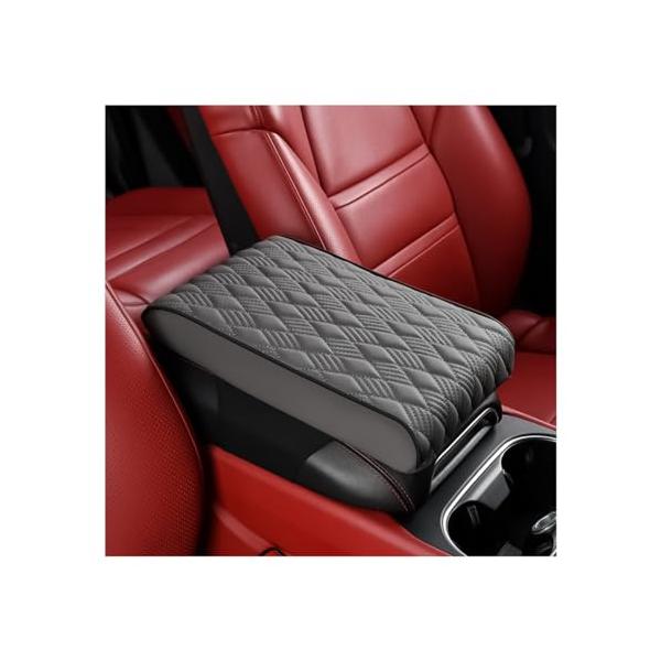 商品名: Bittwee カーセンターコンソールカバー レザー 防水 オートアームレスト ボックスカバー メモリーフォーム アームレストクッション 保護パッド ハンドレストピロー 高さアップ ユニバーサルカーアクセサリー Bittwee C...