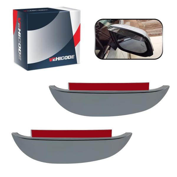 商品名: VEHICODE サイドミラー レインガード カーアクセサリー ジープ ラングラー JL JLU 2018-2024 2023 2022 2021 2019 2/4ドア アンリミテッド グラディエーター JT 2020-2023 ...