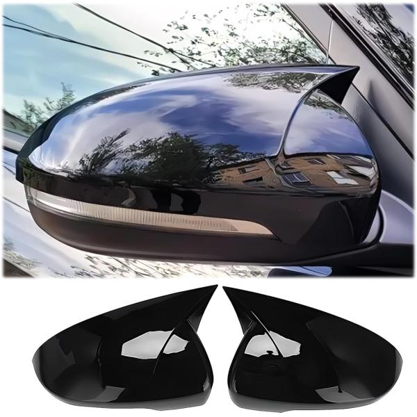 商品名: MUXEE スポーツリアミラーカバーキャップ Kia Sorento MQ4 2016-2020 ABSサイドドアウィングミラーキャップカバー外装カーアクセサリー-ブライトブラック(ウィンカー付きモデルに適しています MUXEE ...