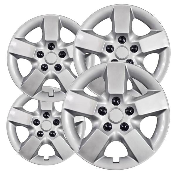 商品名:  Fuel Rider 16 inch Silver ABS Hubcap Wheel Compatible with 2008-2015 Nissan's Rogue (Set of 4) Wheelcovers for 16 ...
