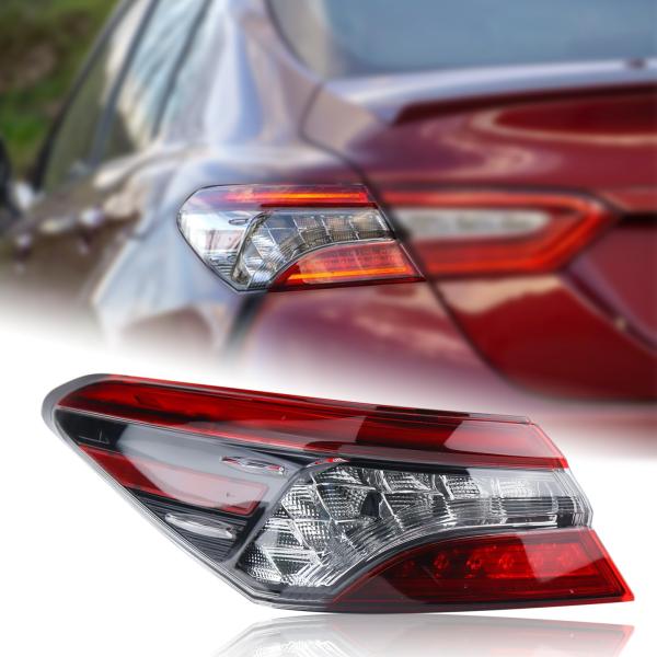 商品名:  Duolctrams Outer LED Type Tail Light Rear Lamp Assembly w/o Bulbs Compatible for 2021 2022 2023 Toyota Camry XSE/X...