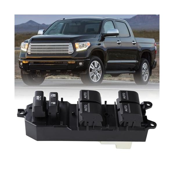 商品名: Alikali 84820-0R040 左側 運転席 LED パワーウィンドウスイッチ オートダウンアップ トヨタ タンドラ 2007-2021 オートダウンアップコントロールスイッチボタン 848200R040 マスターウィンド...