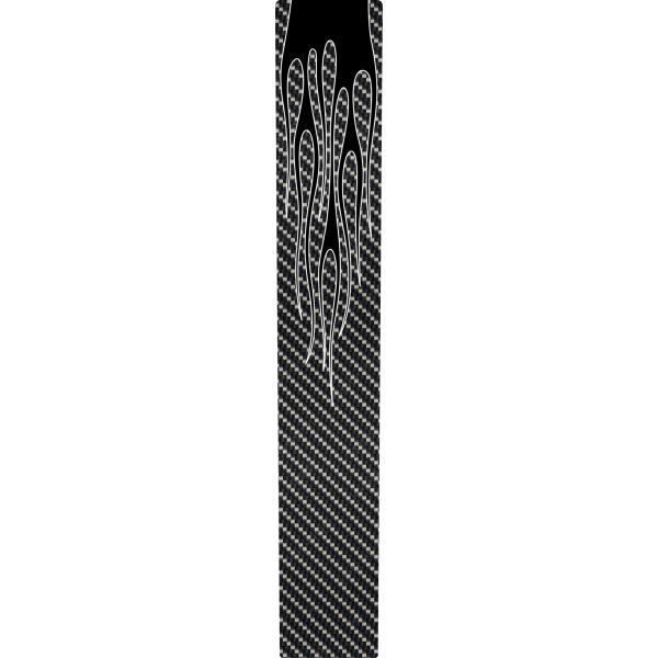 商品名:  Kustom Cycle Parts Carbon Fiber Flames Dash Panel Console Insert! Fits Harley Davidson 2008-22 Electra Glide, Ultr...