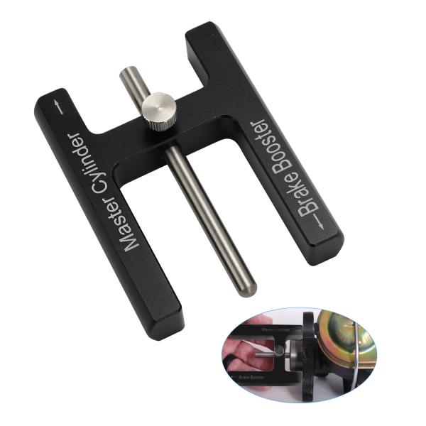 商品名: 汎用 ブレーキブースター 調整ツール ブレーキ 測定ツール プッシュロッド 調整ツール マスターシリンダー プッシュロッド 長さピン デプスゲージ ブレーキペダルの制動距離調整に使用 (アルミニウム) Brake Booster ...