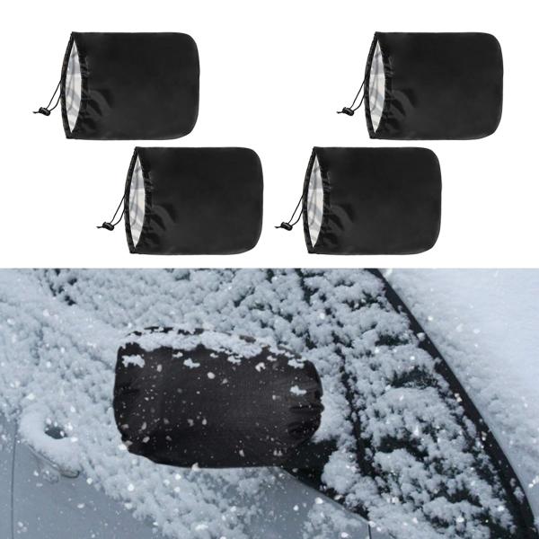 商品名:  4PCS Car Side Mirror Covers - Waterproof Snow Mirror Cover Protects from Ice Snow Frost Dew Rain Bird Poop - Silve...