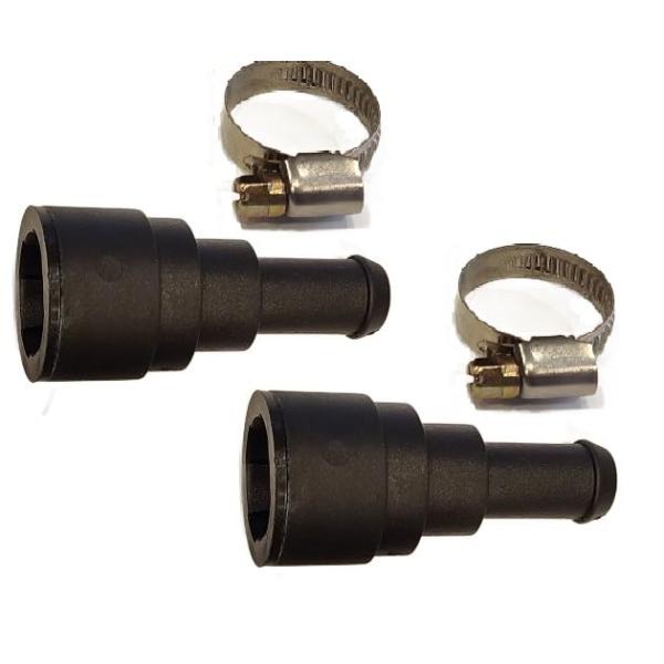 商品名:  (SET OF TWO) UPGRADED Stronger than OEM Heater Core Coolant Hose Connector FITS: 1998-2014 Chevrolet Silverado/GMC...