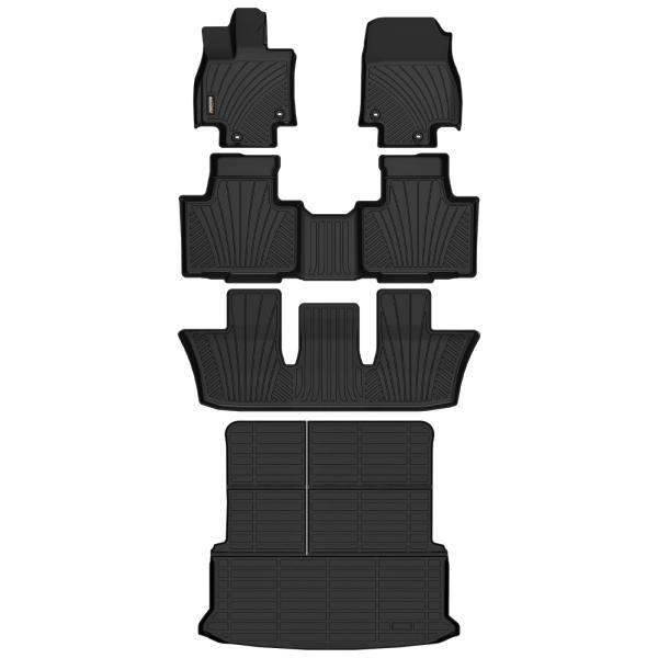 商品名:  Binmotor-Floor Mats and Cargo Liner Full Set for Grand Highlander 2024 2025（Not XLE Models）,All Weather Protection...