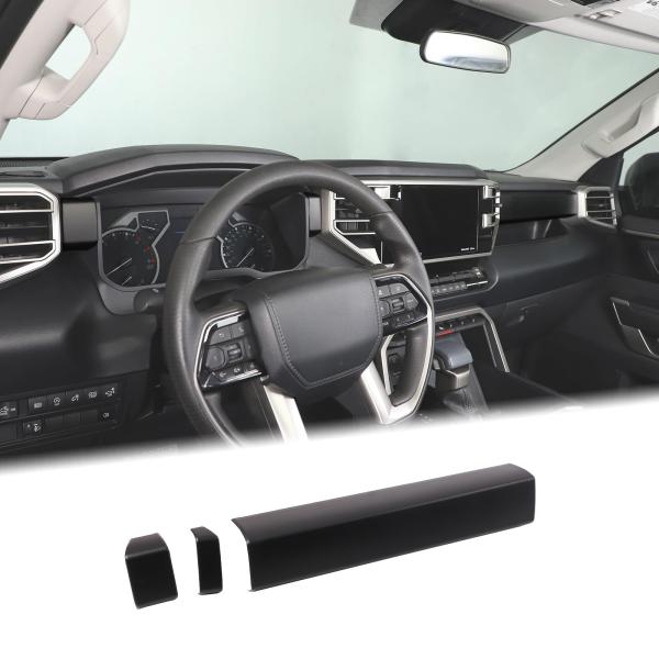 商品名:  Aunginsy Center Control Panel Dashboard Strips Trim Compatible with Toyota Tundra/Sequoia 2022-2024 Truck Center C...