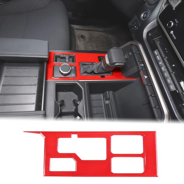 商品名:  Aunginsy Central Control Gear Shift Panel Trim Cover Compatible with Toyota Tundra/Sequoia 2022 2023 2024 Truck Ge...