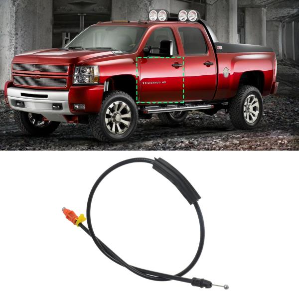 商品名: Abodvu 2007-2014 シボレー シルバラード ドア ラッチ ケーブル 65.5 cm、内部ドア ハンドル ラッチ リリース ケーブル、Tahoe Yukon シエラ エスカレード ドライバー/助手席側フロントドア、22...
