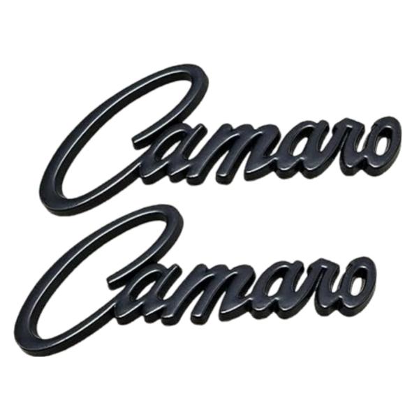 商品名:  2Pcs Camaro Emblems 3D Metal Car Badge Sticker Letter Nameplate Replacement for Camaro SS ZL1 Z28-(Black)ブランド: Gen...