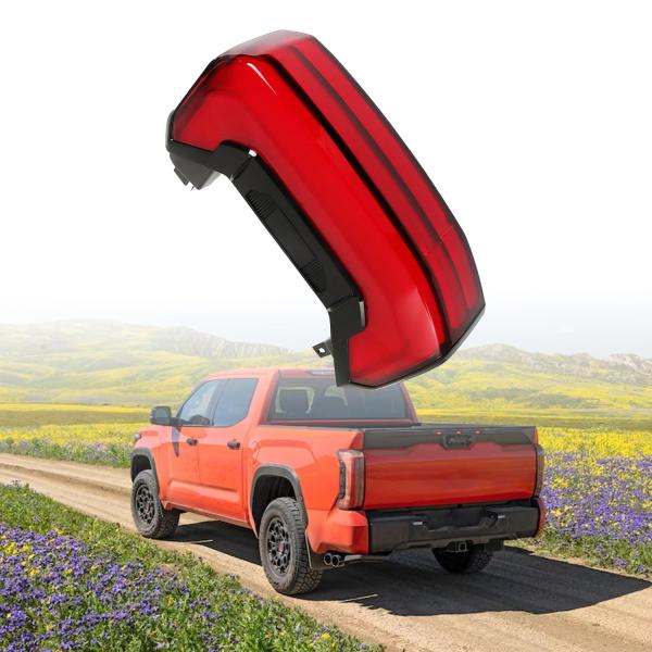 商品名:  Dewinston 81560-0C130, 3 Pin Left Driver Side Tail Light Assembly LED Rear Lamp Non Sequential Compatible with 202...