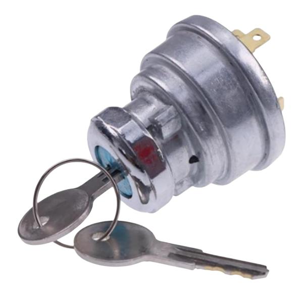 商品名: HMY スタータースイッチ 2ポジション2端子2キー付き HMY AT21880 Ignition Starter Switch with 4 Connection Termials 2 Keys Replacement for ...