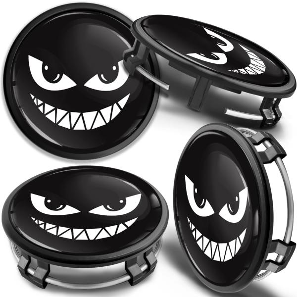 商品名:  Biomar Labs〓 4 x 75mm Wheel Centre Alloy Hub Center Caps Compatible for Mercedes Benz Part Number B66470207 / B664...