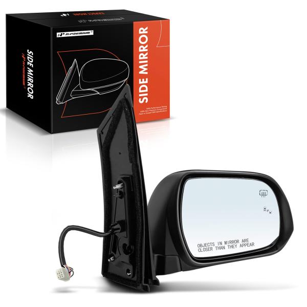 商品名:  A-Premium Passenger Side Power Door Mirror - Compatible with Toyota Sienna 2013-2014 - Heated Manual Folding Black...