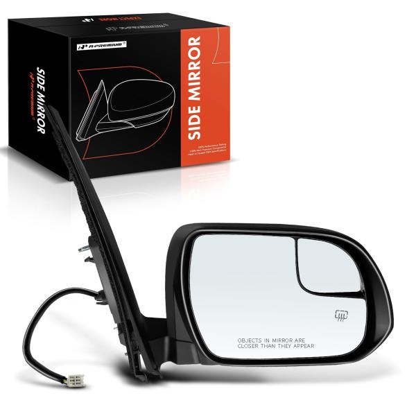 商品名:  A-Premium Passenger Side Power Door Mirror - Compatible with Toyota Sienna 2015-2020 - Heated Manual Folding Black...