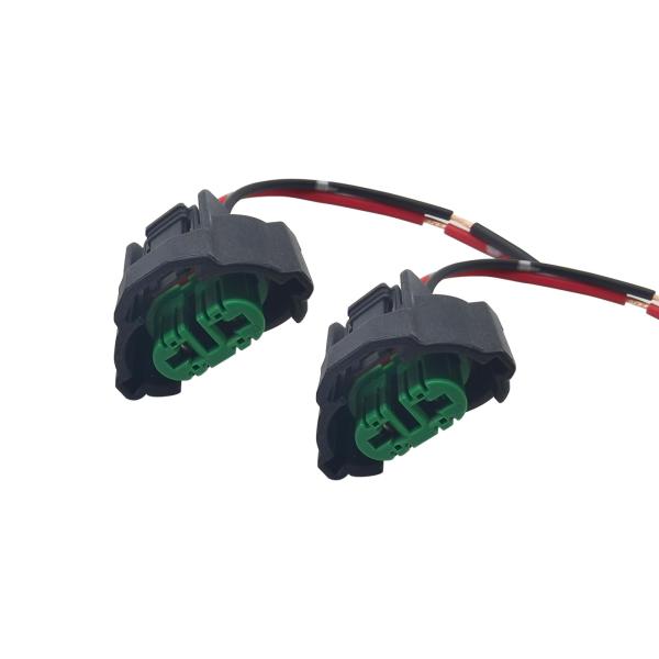 商品名: Slykew 車用電球ソケット 2個 銅線素材 H11フォグランプ 防水 固定ベース 配線ハーネス ソケット ランプ修理 交換アクセサリー ほとんどの車種に対応 (マルチカラー) Slykew 2 PCS Car Light Bu...