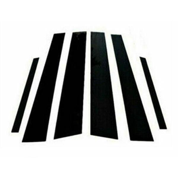 商品名:  6Pcs Door Cover Panel Trim Pillar Posts Exterior Window Anti Scratch Stickers for 2012 2013 2014 2015 2016 2017 To...