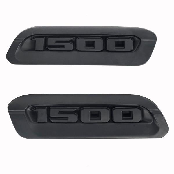 商品名:  KARPAL Emblem Badge Nameplate Right &amp; Left Hood Bezel Fit for 2019 2020 2021 2022 2023 Ram 1500 Replaces 68309...